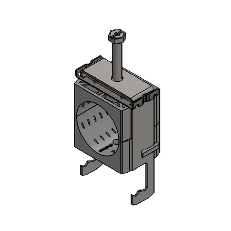 Hook Cable Clamp, M Type, 1x1-5/8” - Maxdao